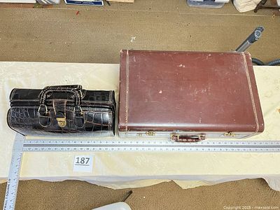 Upjohn Doctor Bag And Maximillion Suitcase | Maxsold