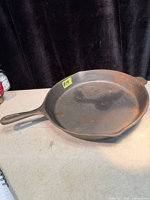 12" cast iron skillet | Maxsold