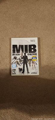 Nintendo Wii Men in Black: Alien Crisis game | Maxsold