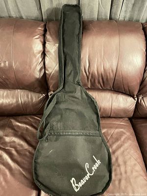 Jay Turner green sunburst acoustic guitar | Maxsold