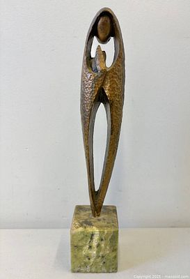 Irish bronze Madonna sculpture signed Fergus O'Farrell | Maxsold