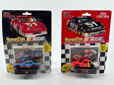 Racing Champions Richard Petty #43 & Ricky Rudd #5 1:64 Die-Cast NASCAR ...