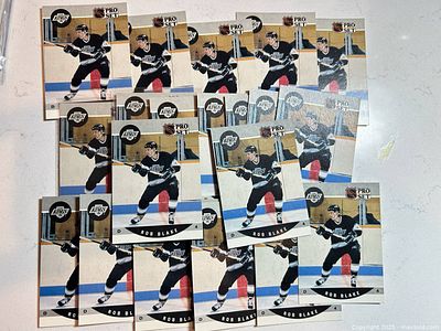 20 Rob Blake 1990-91 Pro Set #611 rookie cards | Maxsold