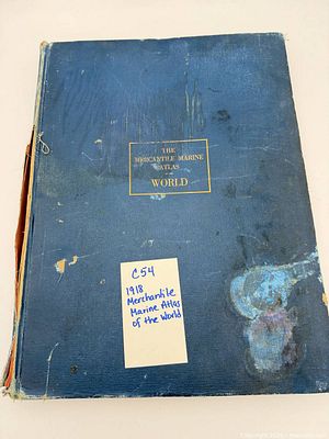 1918 New Mercantile Marine Atlas | Maxsold