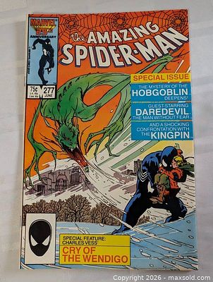 The Amazing Spider-Man #277 comic book | Maxsold