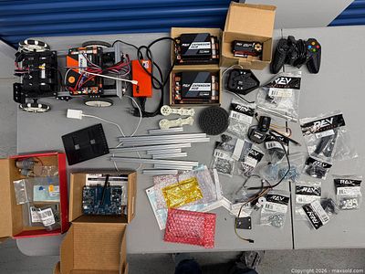 REV Robotics control hubs, expansion hubs, chassis, dev kit, hardware ...