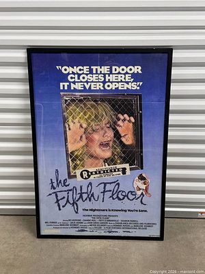 The Fifth Floor framed movie poster | Maxsold