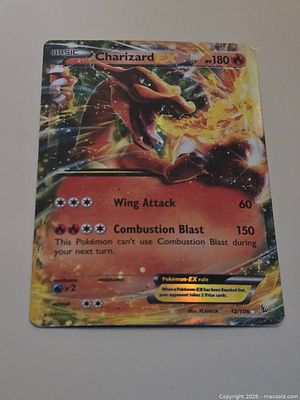 Pokemon Charizard EX Flashfire 12/106 | Maxsold