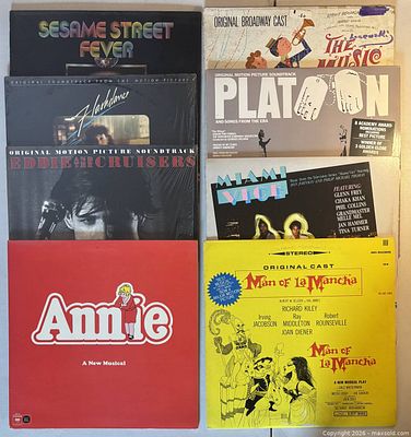 Vintage Vinyl LP Albums Movie And Show Soundtracks | Maxsold