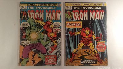 Two The Invincible Iron Man comics #69 and #76 | Maxsold
