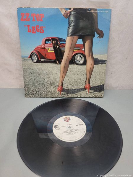 ZZ Top 12" 45 RPM single "Legs" | Maxsold