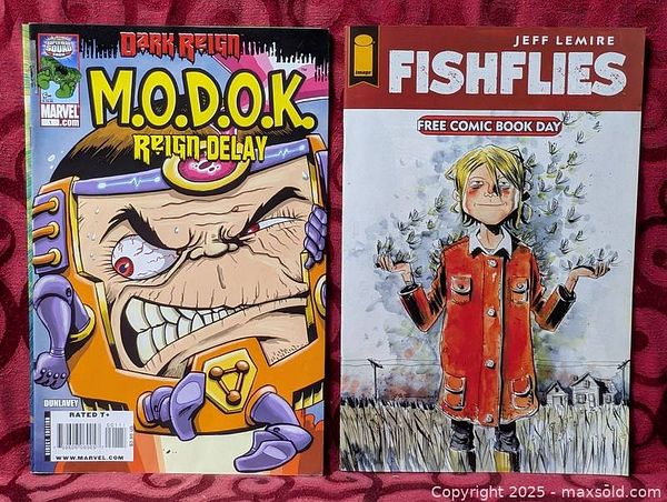 M.O.D.O.K: Reign Delay & Fishflies comics | Maxsold