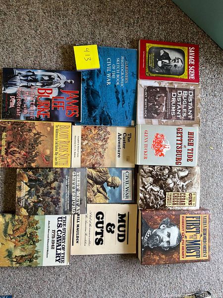 American Civil War & U.S. Military History Books, 13 | Maxsold