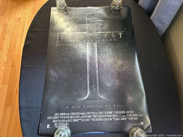 Exorcist: The Beginning double-sided theatrical poster 27"×40" | Maxsold