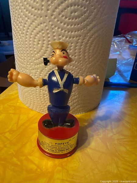 Kohner Popeye Push Button Puppet | Maxsold