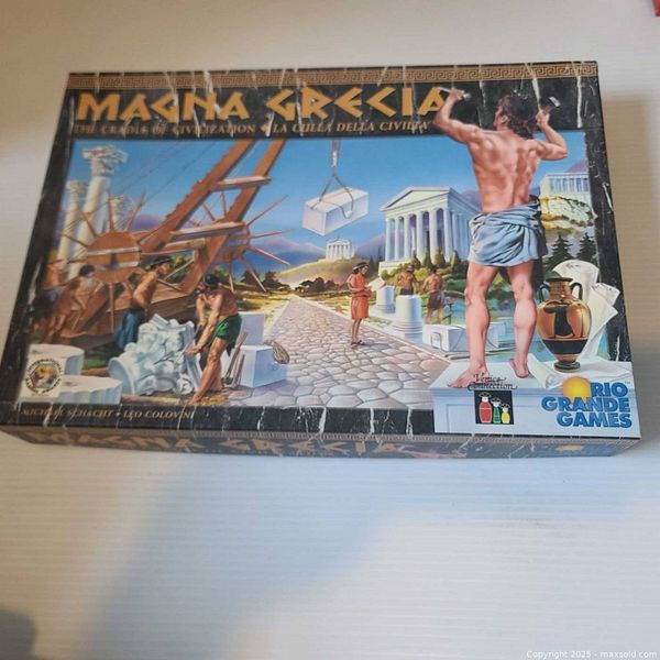 Magna Grecia board game | Maxsold