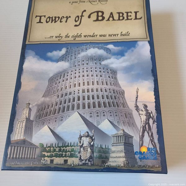 Tower of Babel board game 2005 | Maxsold
