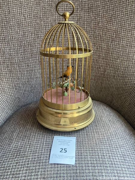 1920s German singing bird cage music box | Maxsold