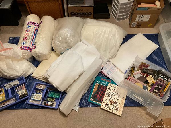 Mountain Mist batting, interfacing, polyfill, sewing kit, quilting ...