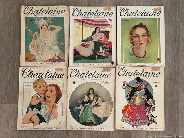 1930s Chatelaine magazine issues | Maxsold