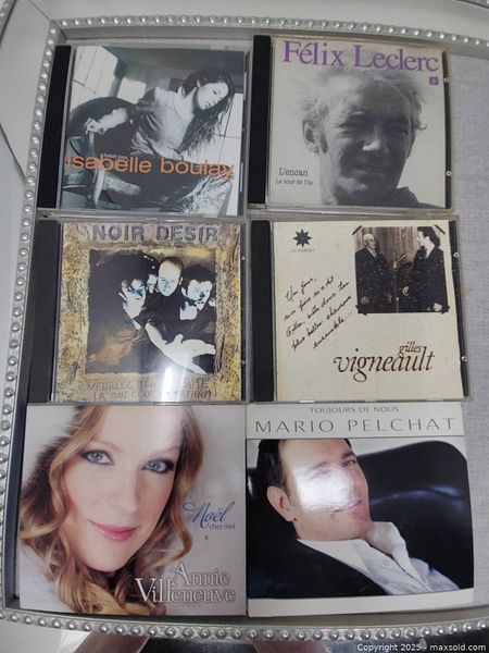 30 French/Francophone Music CDs | Maxsold