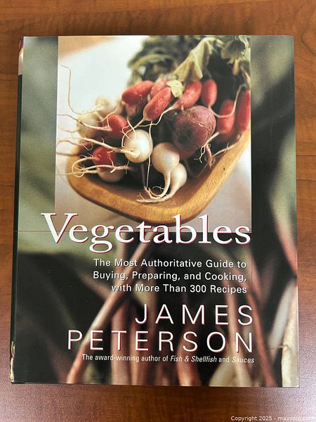Vegetables Cookbook by James Peterson | Maxsold