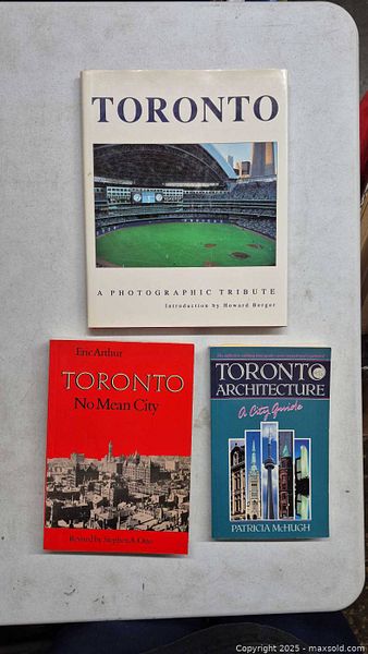 3 Toronto city and architecture books | Maxsold