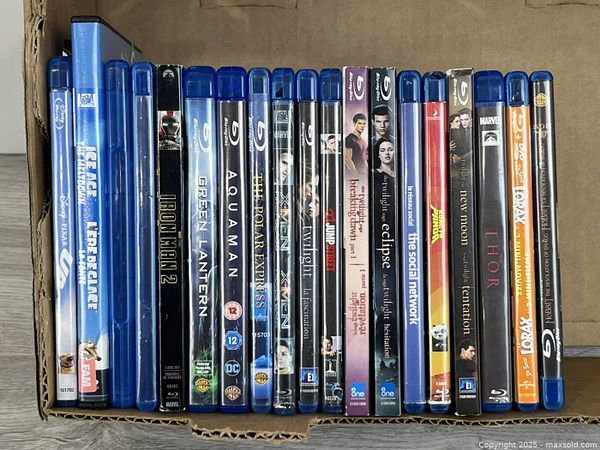 18 Blu-ray movie discs | Maxsold
