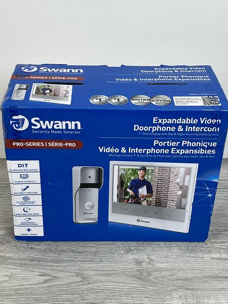 Swann Pro-Series expandable video doorphone & intercom | Maxsold