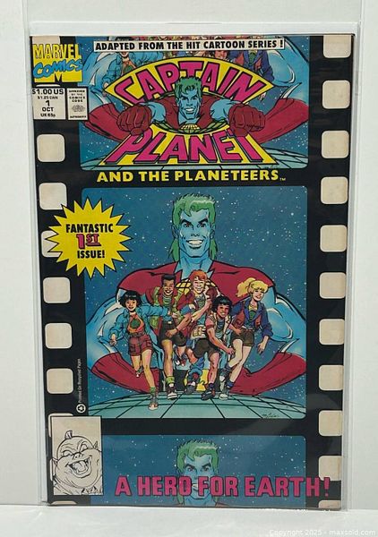 Marvel Captain Planet and the Planeteers #1 Comic | Maxsold