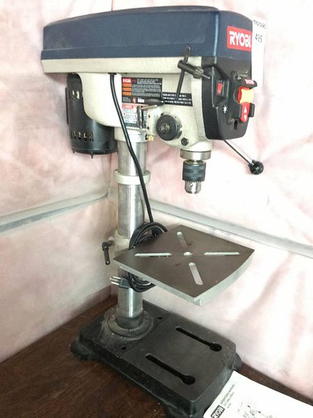 RYOBI DP102L 10" drill press with laser | Maxsold