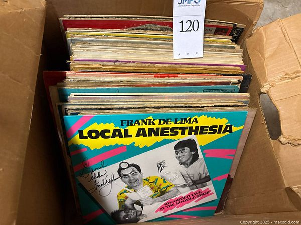 Collection of vinyl record albums | Maxsold