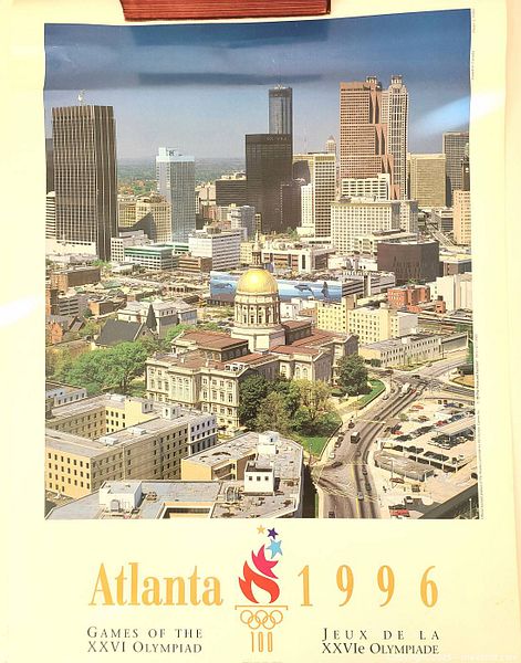 Atlanta 1996 Summer Olympics poster | Maxsold