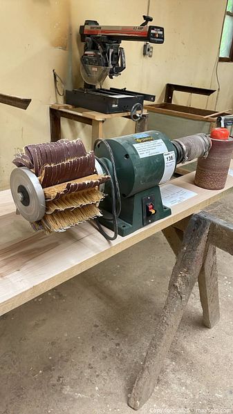 Craftex B2354 Drum/Flap Sander with Drums and Brush | Maxsold