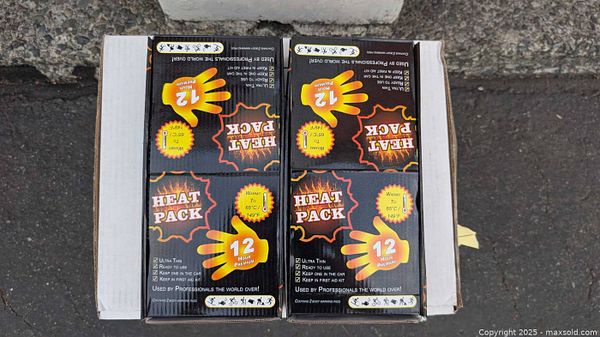 Heat Pack disposable body warmers 50 packs | Maxsold