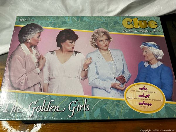 Clue: The Golden Girls board game | Maxsold