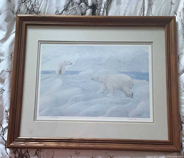 1992 Gerald S. Heath signed numbered lithograph | Maxsold