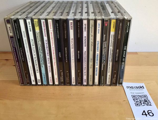 Classical music CD lot – 18 discs | Maxsold