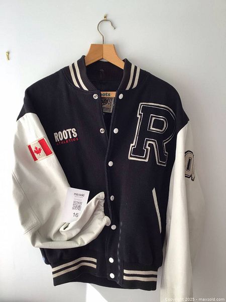 Vintage Roots Athletics Varsity Jacket | Maxsold