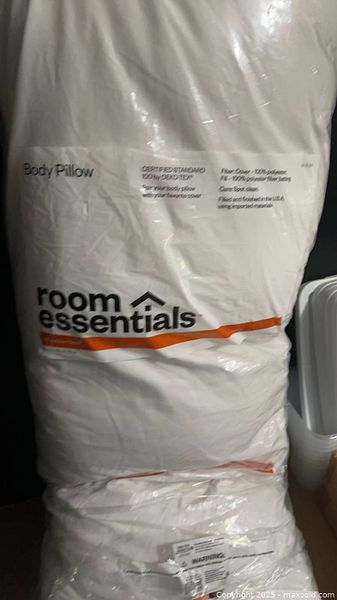 Room Essentials body pillow 20x52 in | Maxsold