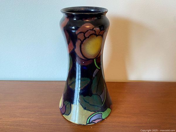Royal Stanley Jacobean Ware floral vase | Maxsold
