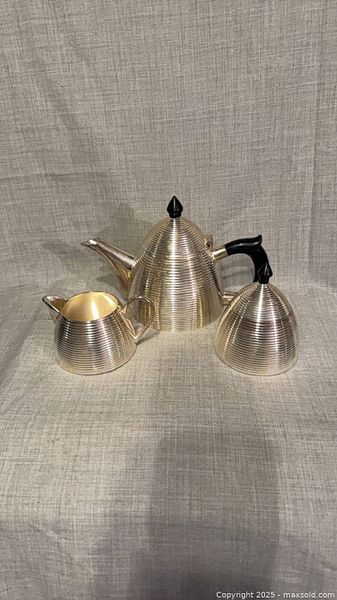 Torre & Tagus silver-plated tea set | Maxsold