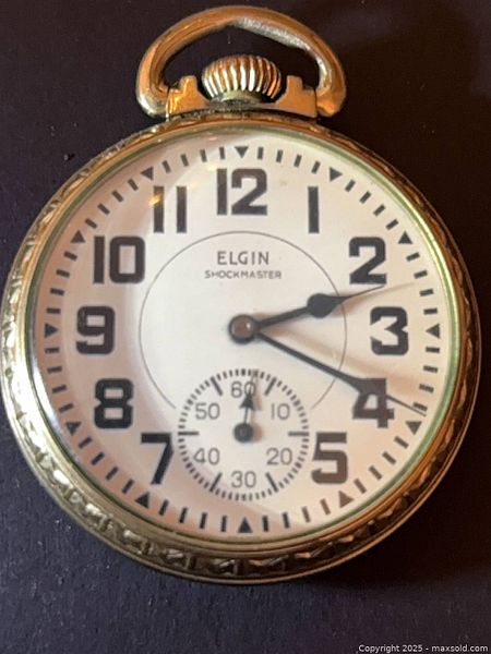 Elgin Shockmaster Pocket Watch | Maxsold