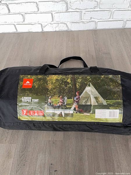 Ozark Trail 7-Person Teepee Tent in Carry Bag | Maxsold