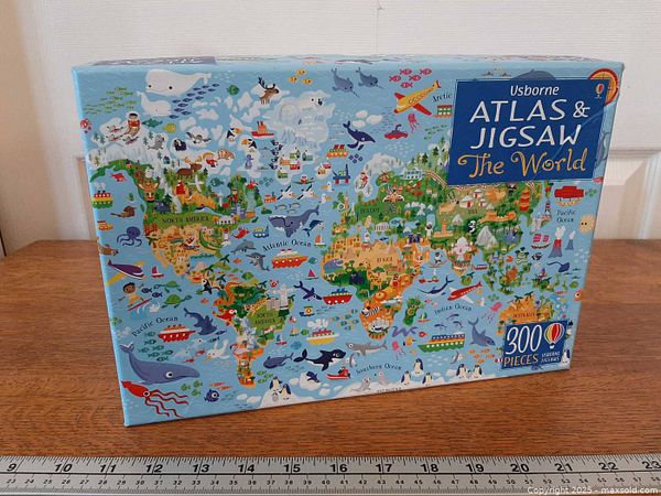 Usborne 300-Piece World Map Jigsaw Puzzle | Maxsold