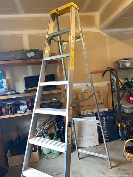 Davidson 8-ft Aluminum Type II Step Ladder | Maxsold