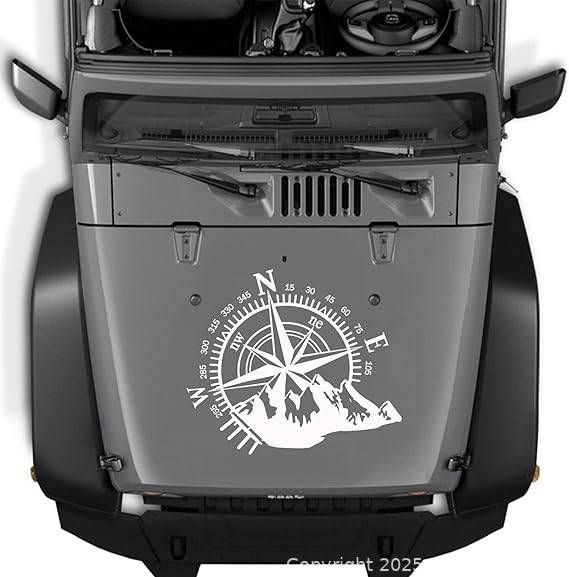 Large white weatherproof vinyl vehicle decal | Maxsold