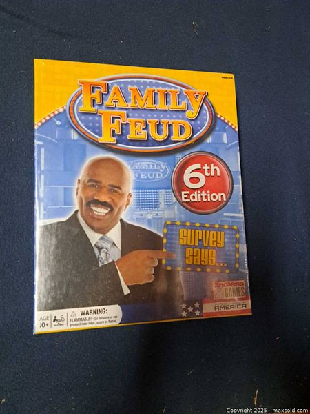 Family Feud 6th Edition board game, sealed | Maxsold