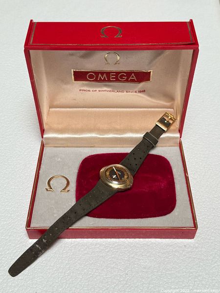 Omega Geneve Dynamic women’s automatic watch with box | Maxsold