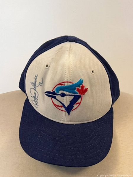 Roberto Alomar signed Toronto Blue Jays New Era 59Fifty cap size 7 1/2 ...